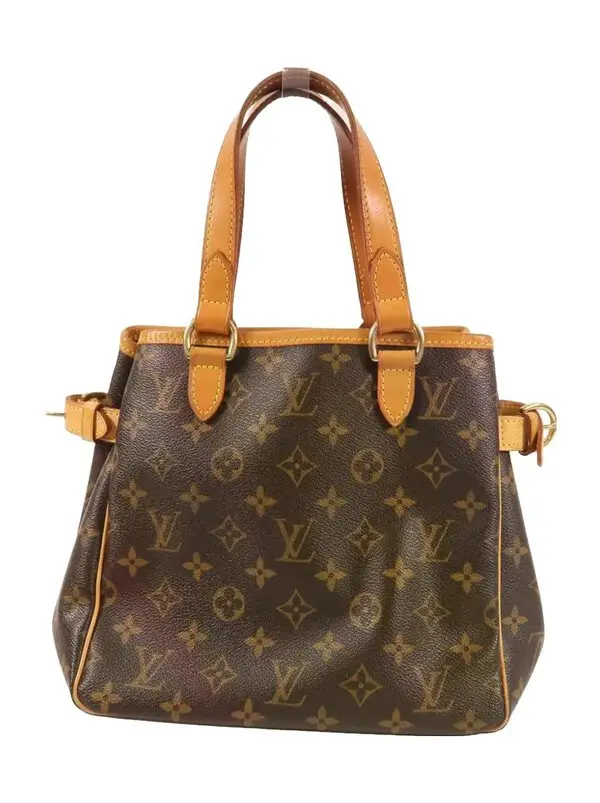 LOUIS VUITTON Batignolles Vertical Monogram Tote Bag - Brown