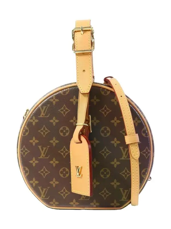 LOUIS VUITTON Petite Boite Chapeau Monogram Shoulder Bag - Brown