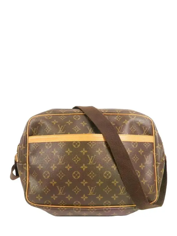 LOUIS VUITTON Reporter Gm Monogram Messenger Bag - Brown