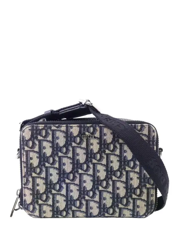 Dior Monogram Zipped Pouch Shoulder Bag - Neutrals