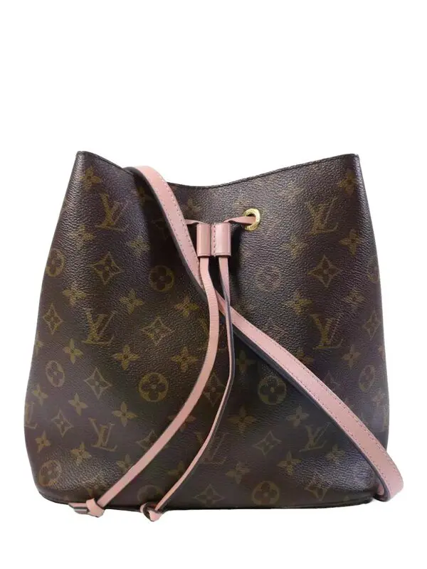 LOUIS VUITTON Neo Noe Monogram Canvas Bucket Bag - Brown
