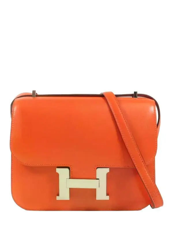 Hermès Constance Shoulder Bag - Orange