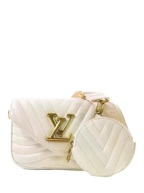 LOUIS VUITTON New Wave Pochette Shoulder Bag - White