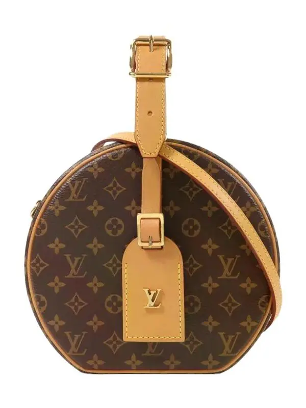 LOUIS VUITTON Petite Boite Chapeau Handbag - Brown