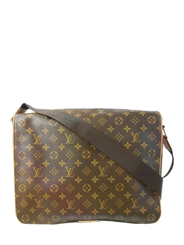 LOUIS VUITTON Monogram Canvas Abbesses Shoulder Bag - Brown