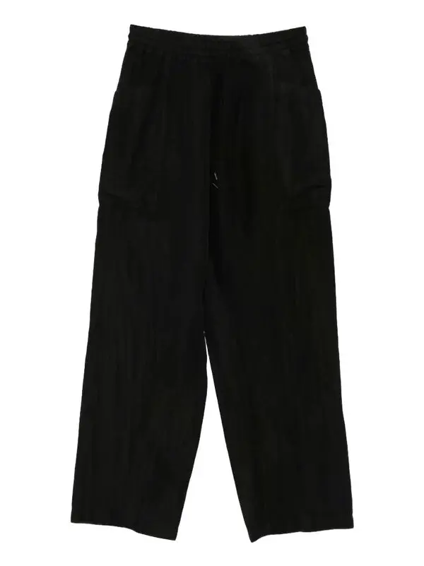 Comme Des Garçons Wide Leg Trousers - Black