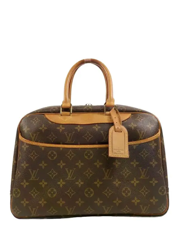 LOUIS VUITTON Deauville Tote Bag - Brown