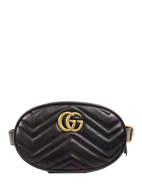 Gucci Gg Marmont Belt Bag - Black