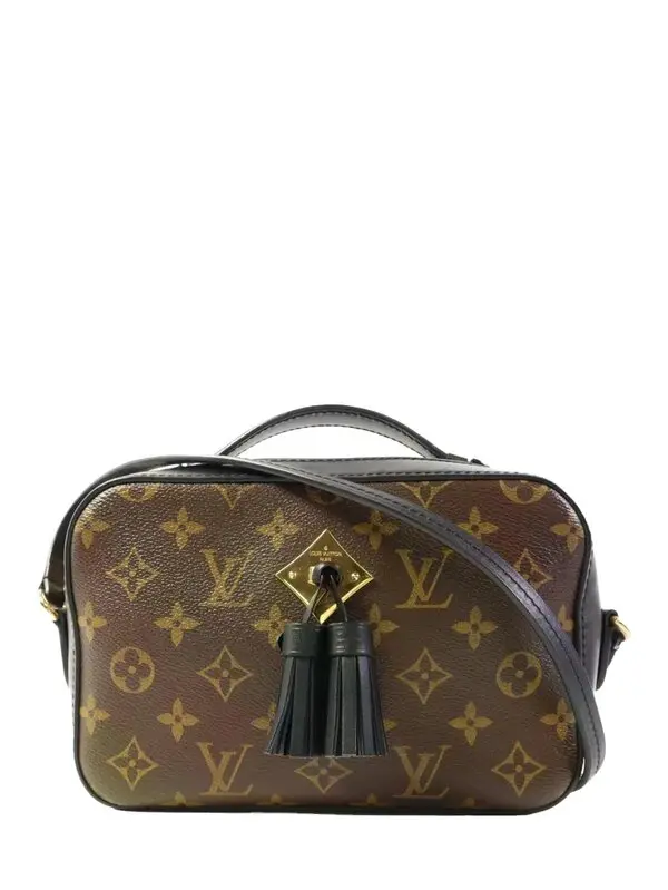 LOUIS VUITTON Saintonge Monogram Tote Bag - Brown