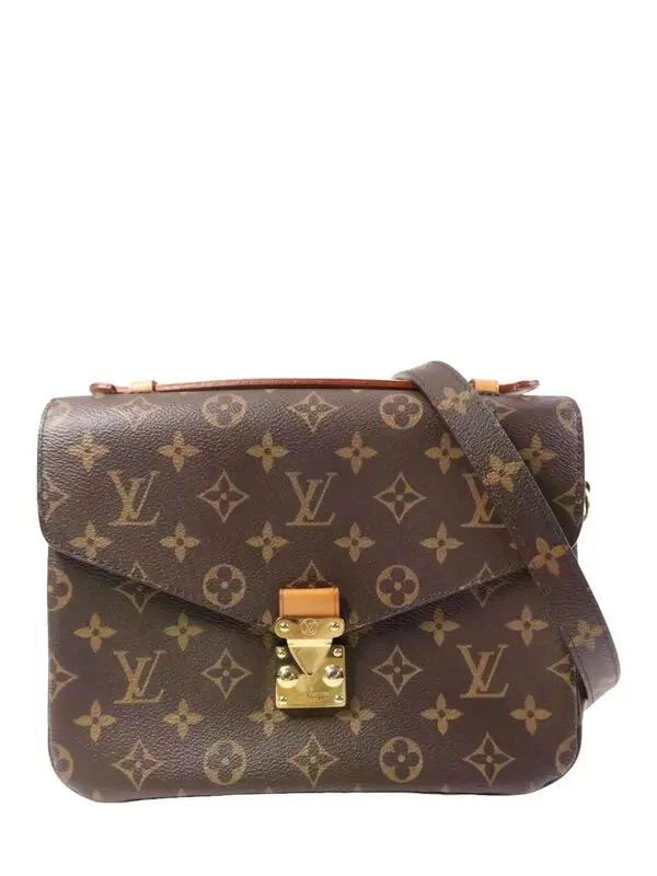 LOUIS VUITTON Pochette Metis Monogram Bag - Brown
