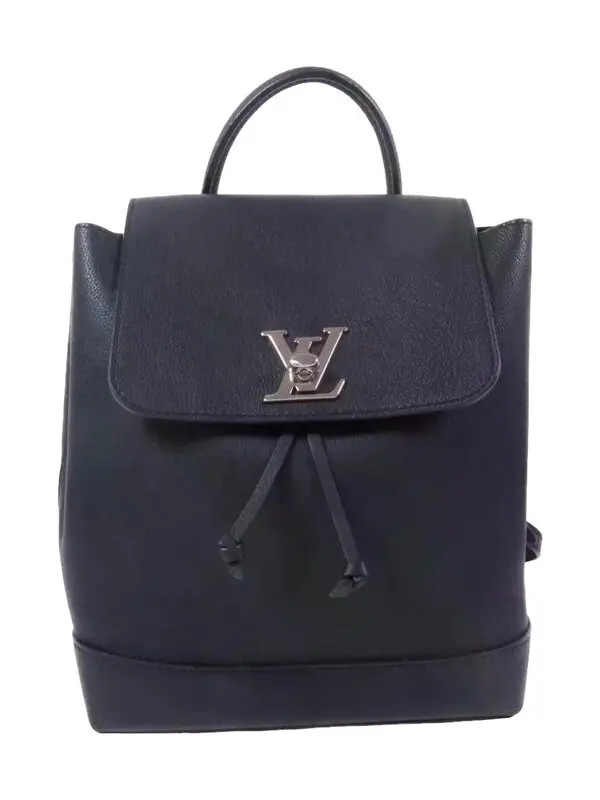 LOUIS VUITTON Lock Me Backpack - Black