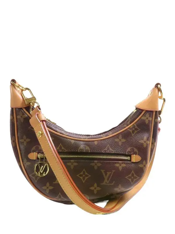 LOUIS VUITTON Monogram Loop Shoulder Bag - Brown