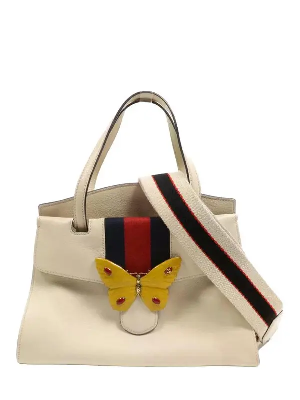 Gucci Totem Butterfly Shoulder Bag - Neutrals