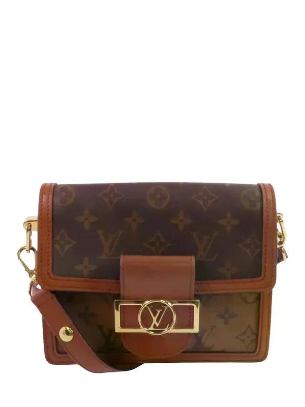 LOUIS VUITTON Mini Dauphine Shoulder Bag - Brown