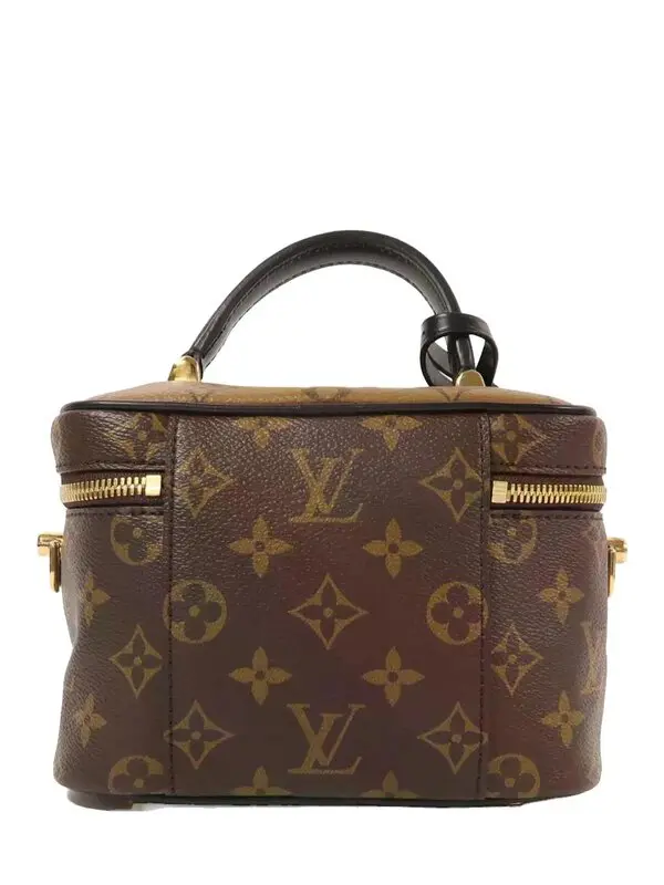 LOUIS VUITTON Vanity Pm Monogram Reverse Shoulder Bag - Brown