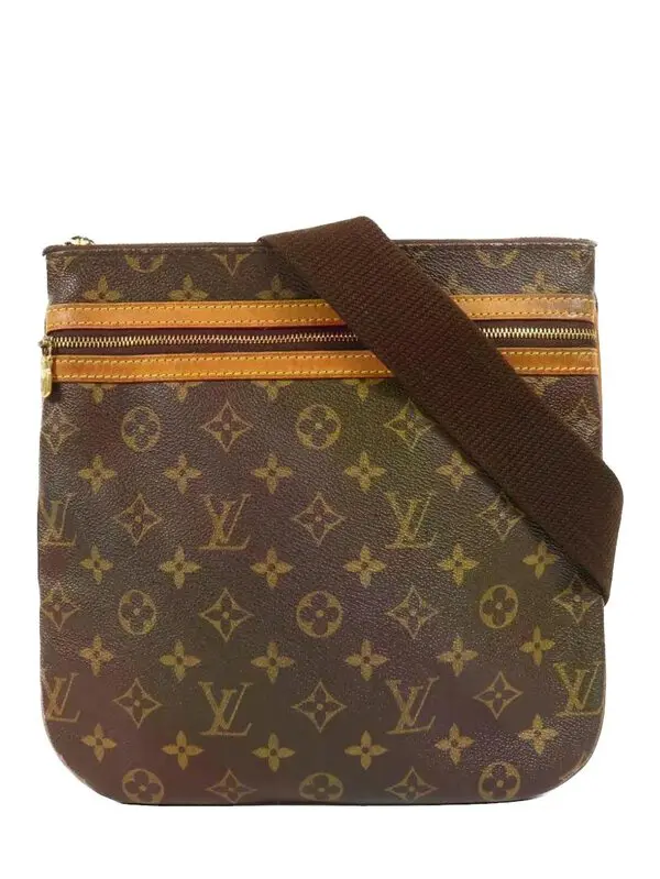 LOUIS VUITTON Monogram Canvas Pochette Bosphore Shoulder Bag - Brown