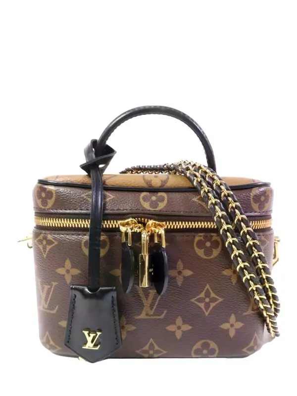 LOUIS VUITTON Vanity Pm Monogram Reverse Tote Bag - Brown