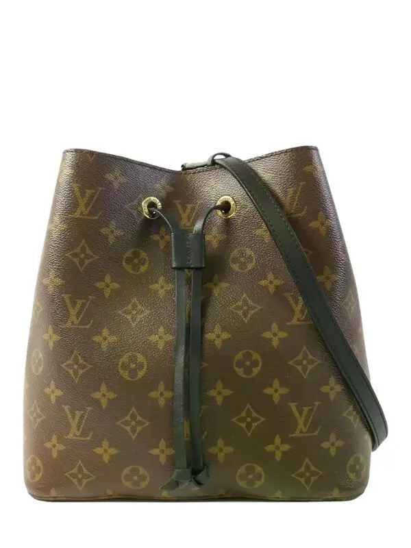 LOUIS VUITTON Monogram Neo Noe Mm Bucket Bag - Brown