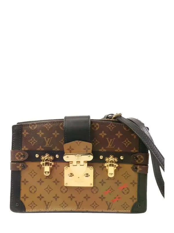 LOUIS VUITTON Trunk Monogram Reverse Canvas Crossbody Bag - Brown