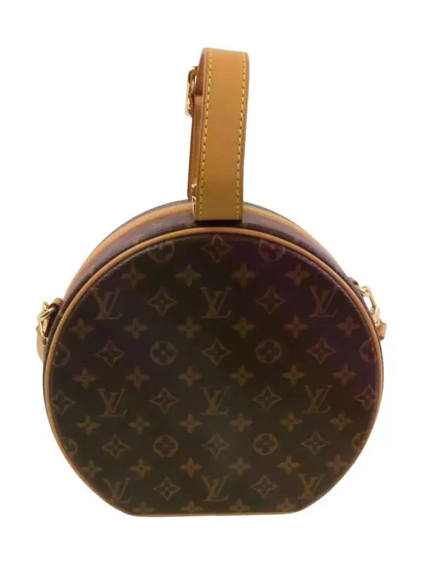 LOUIS VUITTON Petite Boite Chapeau Monogram Handbag - Brown