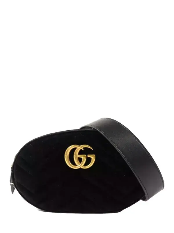 Gucci Gg Marmont Belt Bag - Black