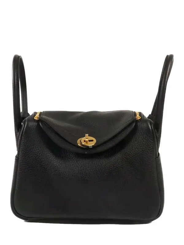 Hermès Lindy Shoulder Bag - Black