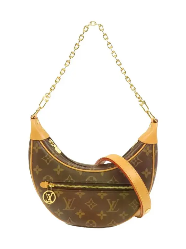 LOUIS VUITTON Loop Monogram Tote Bag - Brown