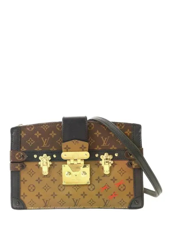 LOUIS VUITTON Trunk Monogram Clutch Bag - Brown