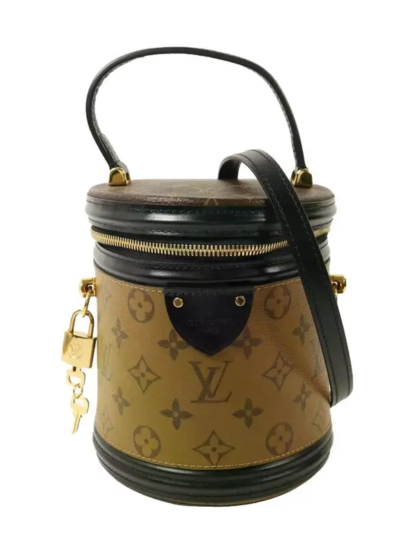 LOUIS VUITTON Monogram Reverse Cannes Shoulder Bag - Brown