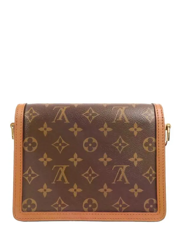 LOUIS VUITTON Mini Dauphine Monogram Reverse Tote Bag - Brown