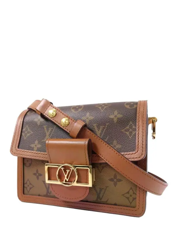 LOUIS VUITTON Dauphine Mini Shoulder Bag - Brown