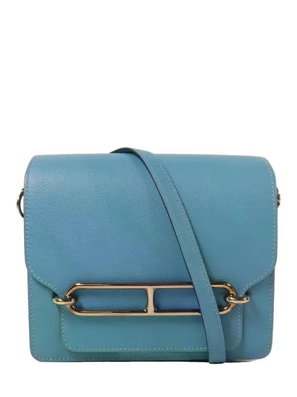Hermès Mini Roulis Crossbody Bag - Blue