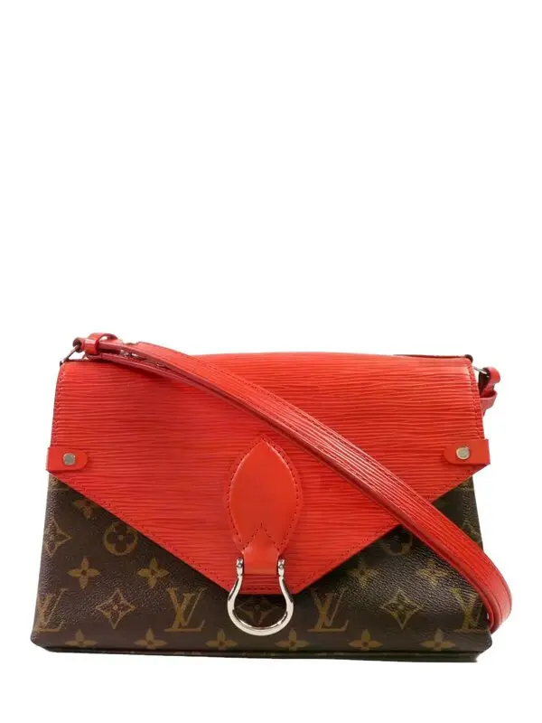 LOUIS VUITTON Saint Michel Shoulder Bag Monogram Canvas - Brown