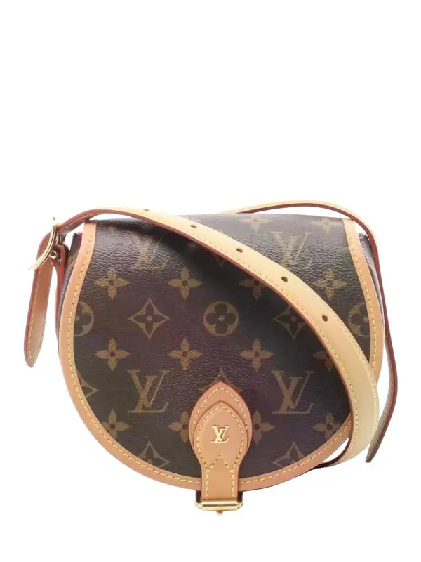 LOUIS VUITTON Tambourine Monogram Shoulder Bag - Brown