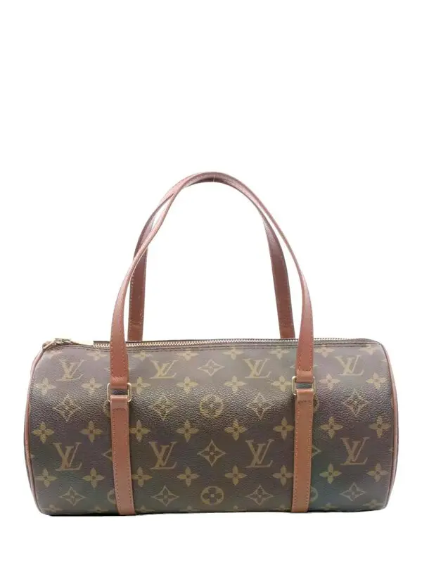LOUIS VUITTON 1997 Papillon 30 Monogram Shoulder Bag - Brown