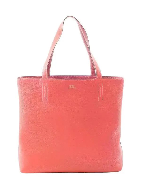 Hermès Reversible Tote Bag - Red