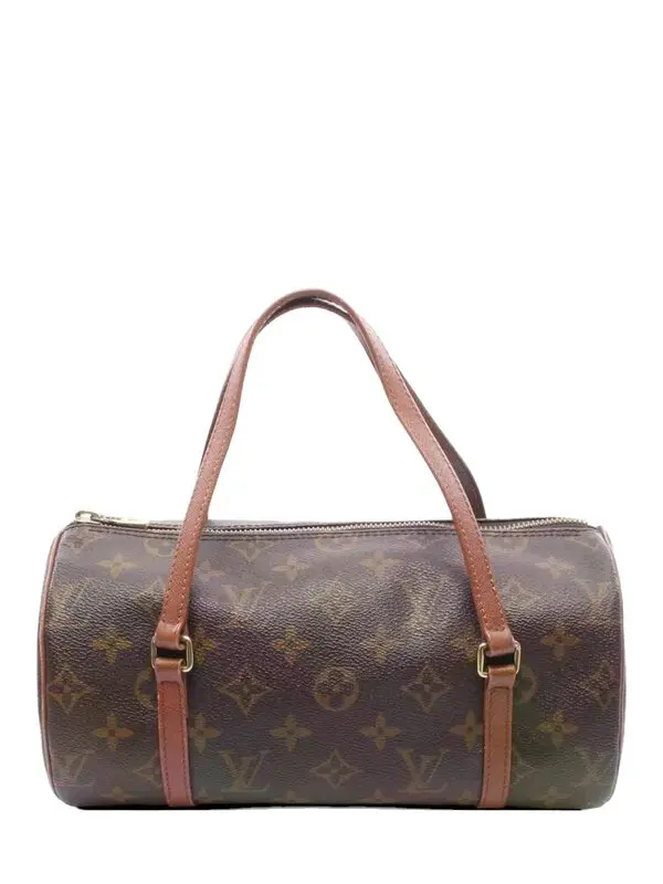 LOUIS VUITTON 1993 Papillon Monogram Tote Bag - Brown