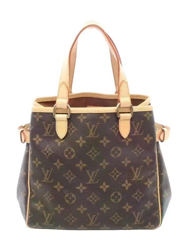LOUIS VUITTON 2005 Monogram Batignolles Tote Bag - Brown