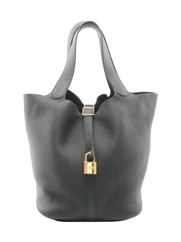 Hermès 2019 Picotin Lock Tote Bag - Black
