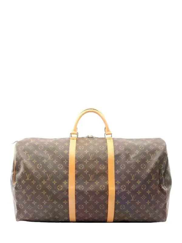 LOUIS VUITTON Monogram Canvas Travel Bag - Brown