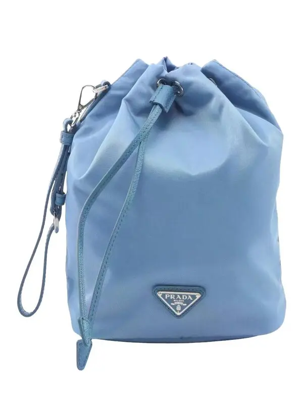 Prada Re-nylon Vela Bucket Bag - Blue