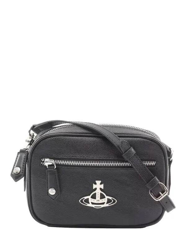 VIVIENNE WESTWOOD Annie Zip-fastening Shoulder Bag - Black