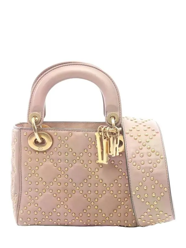 Dior Lady Mini Tote Bag - Pink