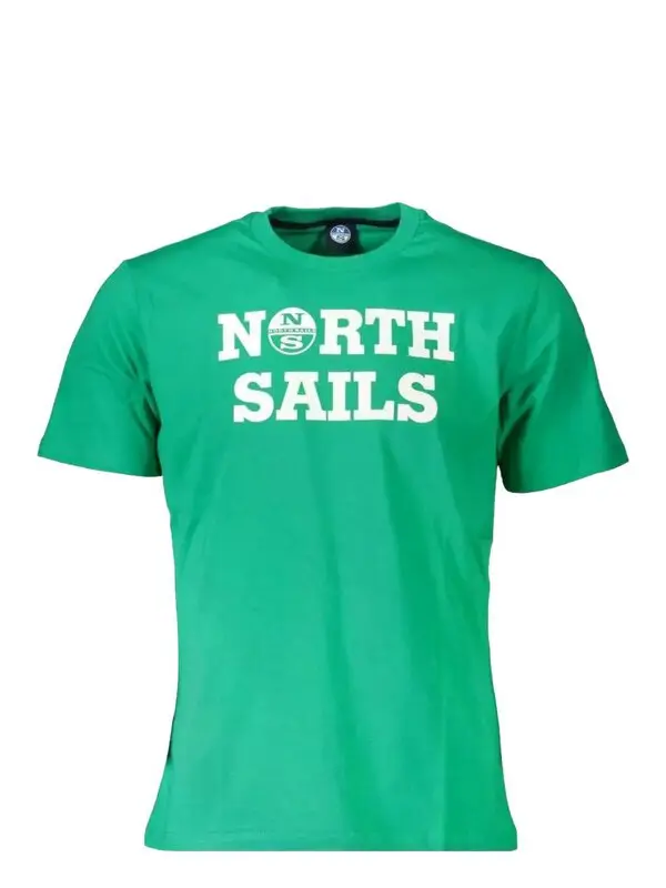 NORTH SAILS Logo-print Crew-neck T-shirt - Green