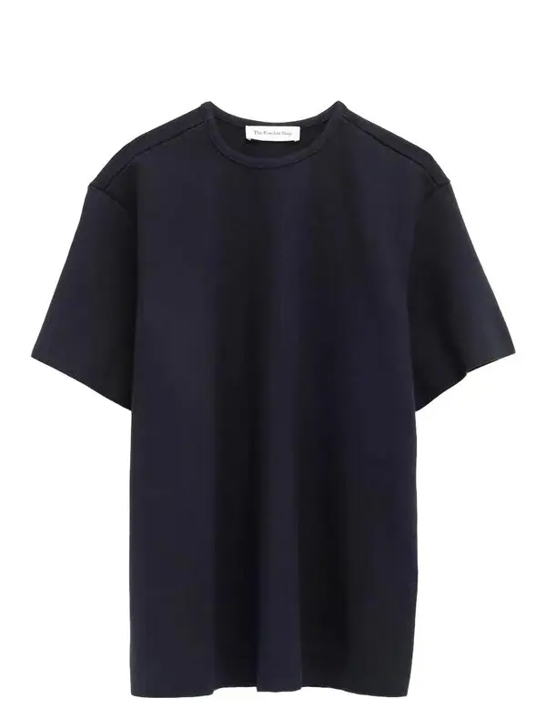 THE FRANKIE SHOP Crew-neck Short-sleeve T-shirt - Blue