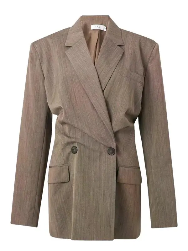 IRO PARIS Sunrise Double-breasted Blazer - Brown