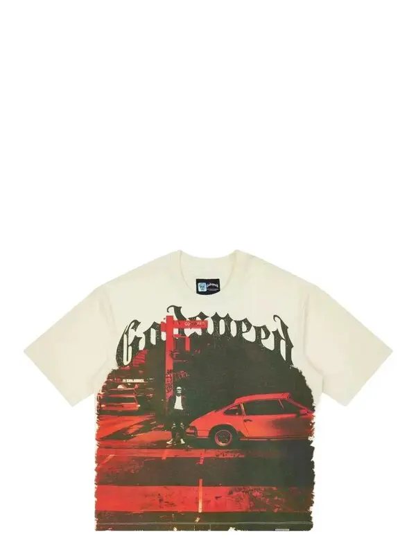 GODSPEED City Slicker Graphic-print T-shirt - White