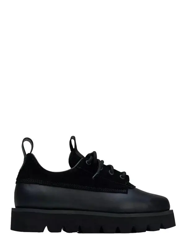 CLEARWEATHER Wampa Deux Lo Panelled Sneakers - Black