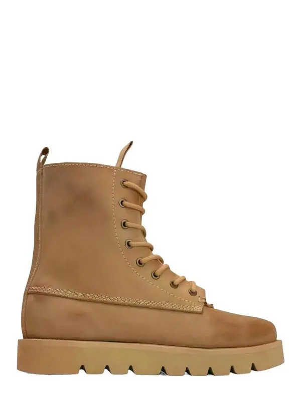 CLEARWEATHER Wampa Deux Distressed Ankle Boots - Neutrals