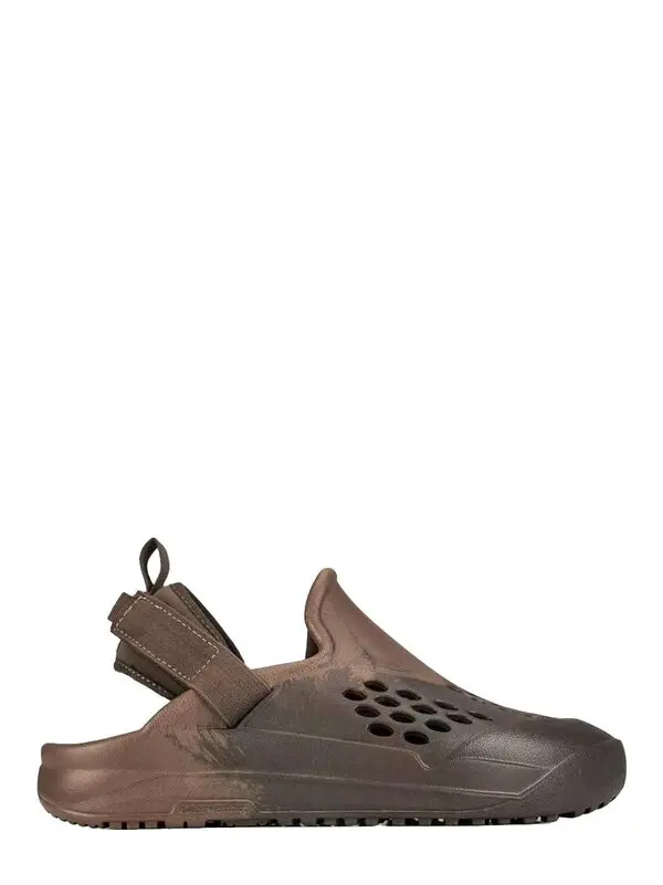CLEARWEATHER Switchback Perforated Mules - Brown